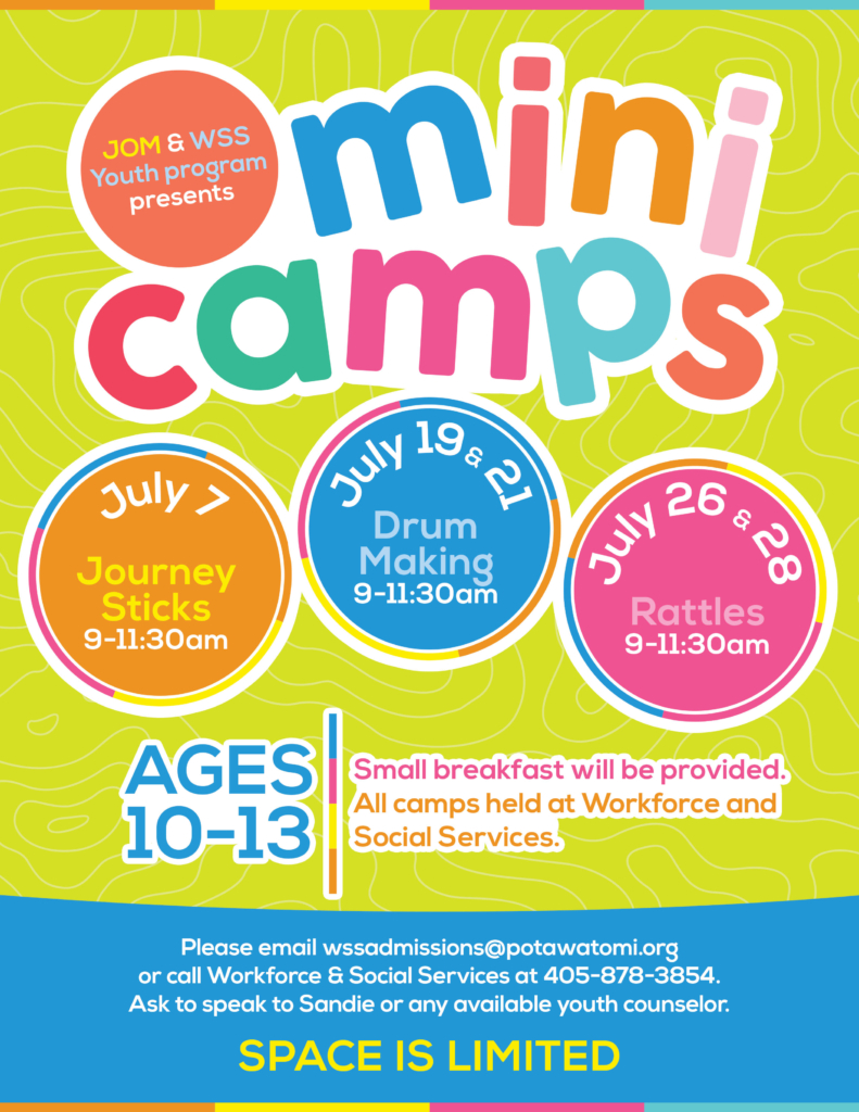 JOM & WSS Youth Program Mini Camps - Potawatomi.org